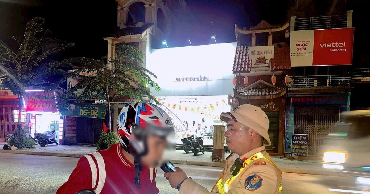 600 trường hợp vi phạm nồng độ cồn trong 3 ngày cuối tuần